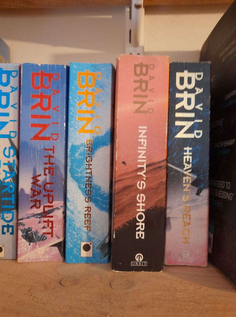 BOOK REVIEW: The Uplift Storm Trilogy, by David Brin – At Boundary's Edge