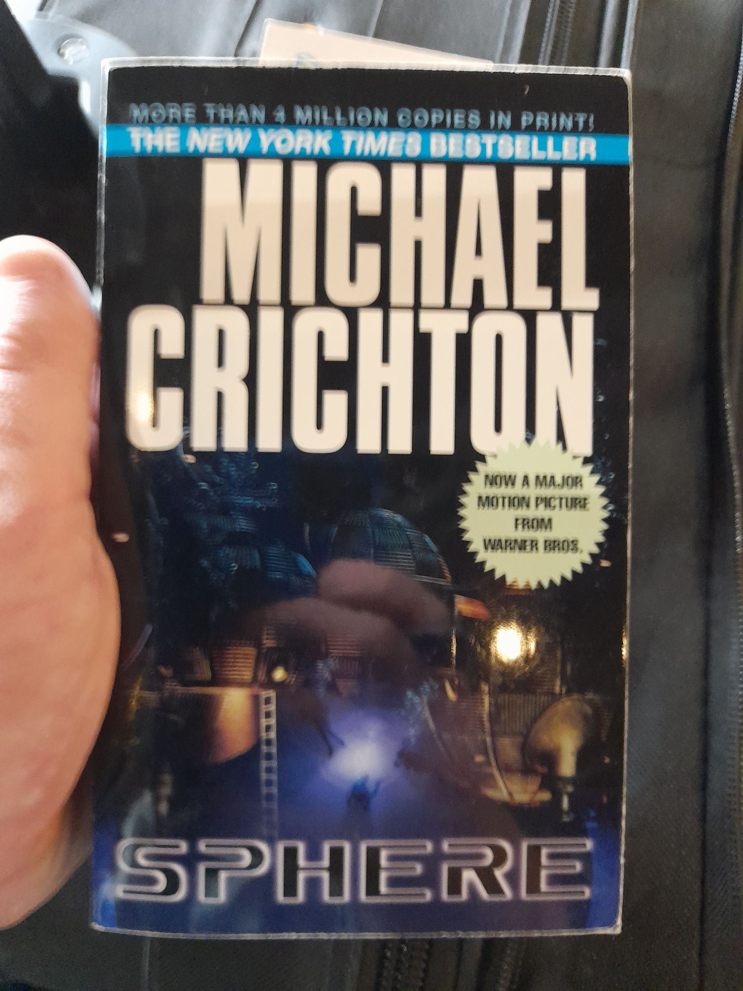 BOOK REVIEW: Sphere, by Michael Crichton – At Boundary's Edge