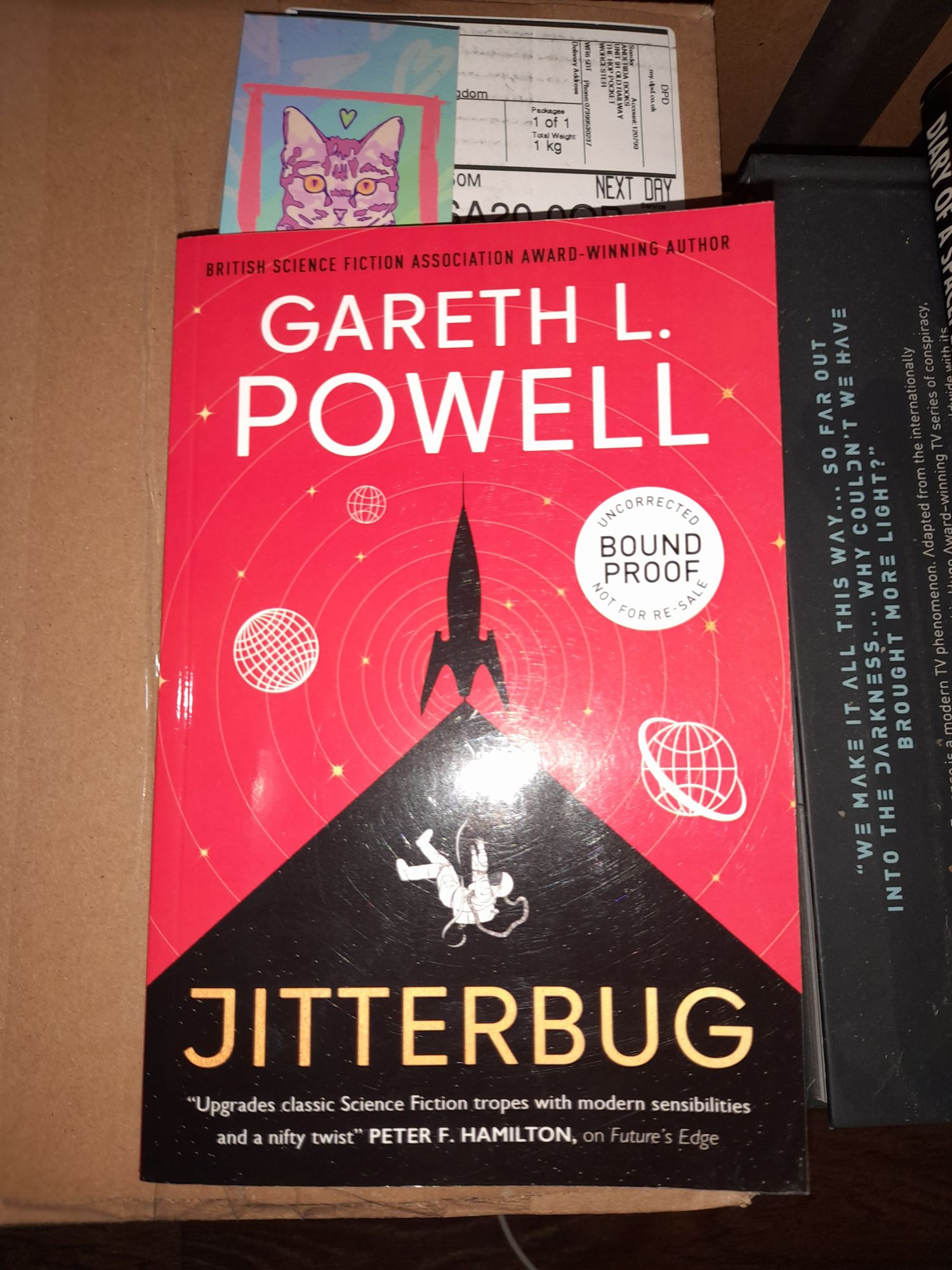 BOOK REVIEW: Jitterbug, by Gareth L. Powell – At Boundary's Edge